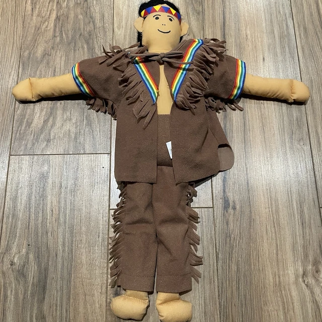 IKEA NATIVE AMERICAN Boy Plush Soft Toy Size 19” VGC £8.79 - PicClick UK