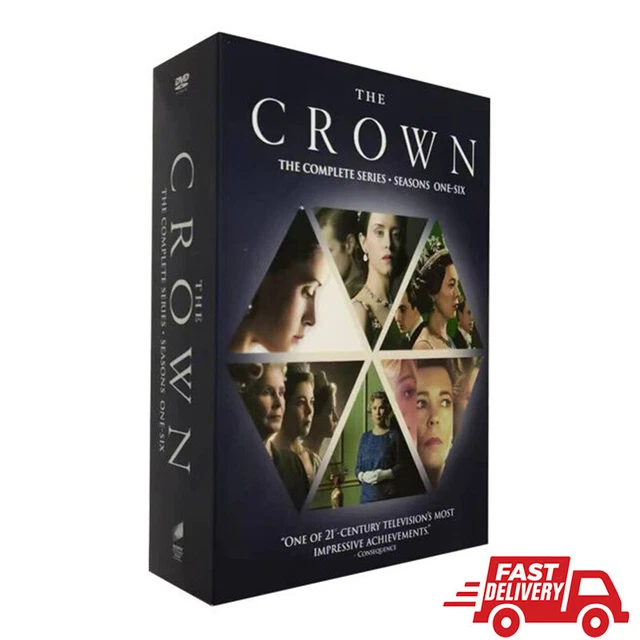 THE CROWN THE Complete Series Seasons 1-6 [DVD, 24-Disc, Boxed] New ...
