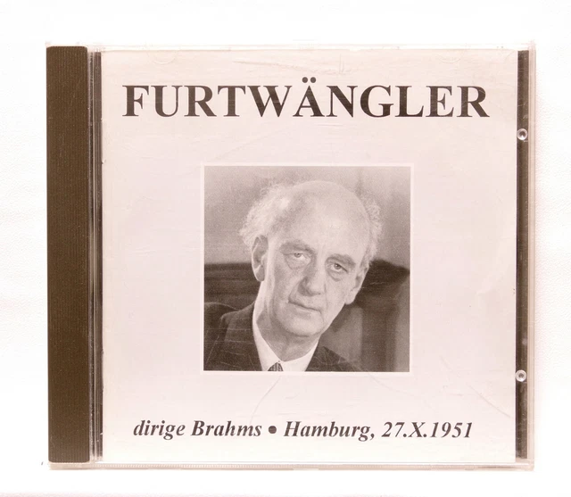 WILHELM FURTWANGLER - BRAHMS symphony no.1, haydn variations - TAHRA CD ...
