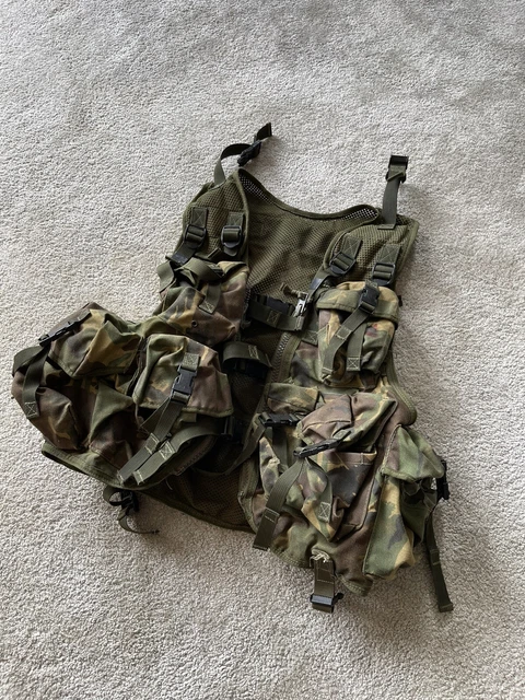 BRITISH ARMY ISSUE DPM Camo Chest Rig Webbing Vest SAS SF £15.00 ...