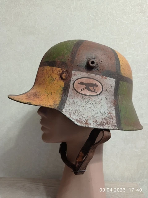 WW1 GERMAN M16 HELMET ORIGINAL WWI RARE BATTLE DAMAGE, WWI Relic £521. ...