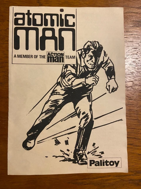 VINTAGE ACTION MAN Atomic Man Leaflet L250. Original £35.00 - PicClick UK