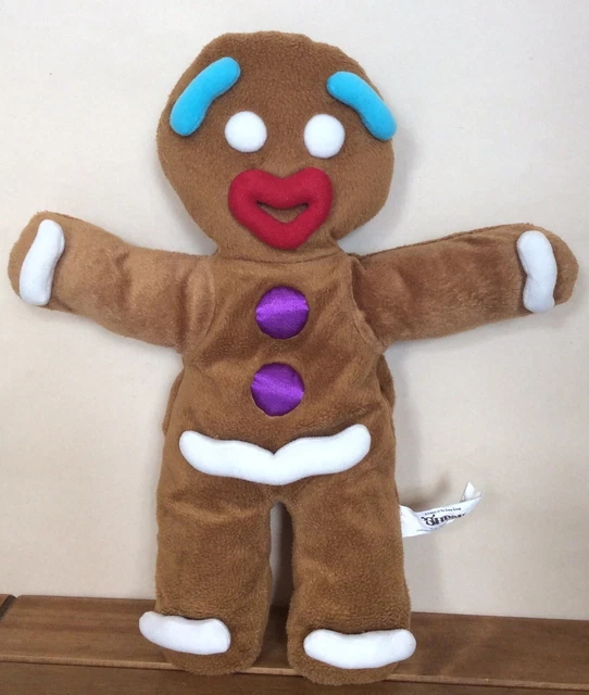 SHREK GINGERBREAD MAN '’Gingy’ Hand Puppet 35cm Soft Toy (2015) £10.50 ...