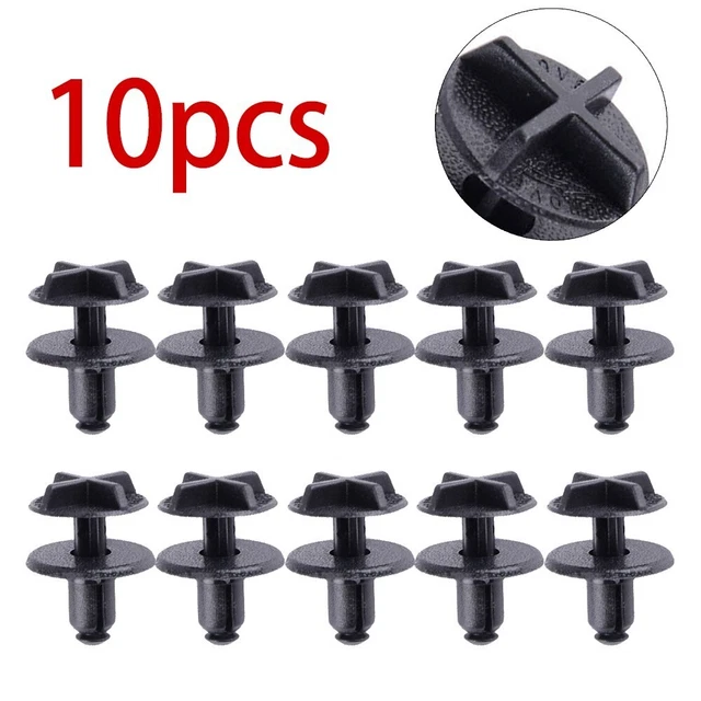 CLIP COWL PANEL Nylon Radiator Cover Replacement Retaining Clips 10pcs ...