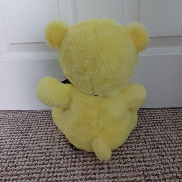 ALTON TOWERS THE Smiler Yellow Teddy Bear Plush Soft Toy £18.99 ...
