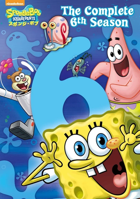 SPONGEBOB SQUAREPANTS SEASON 6 Complete DVD Box Japanese Import £77.21 ...