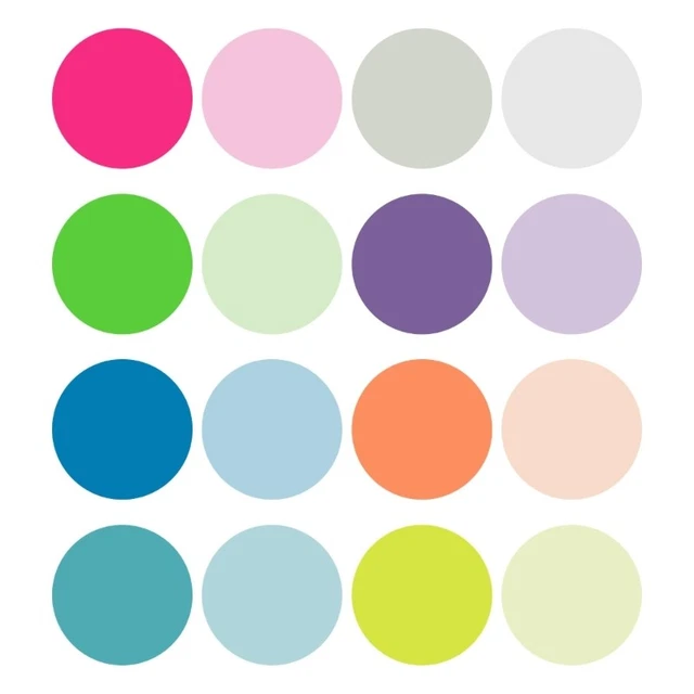 FLUORESCENT COLOR PET Note Paper 20 Sheets/Pad Repositionable Adhesive ...