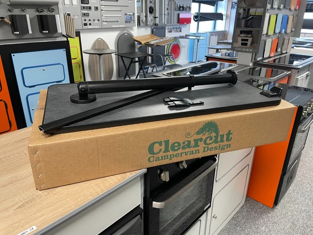 ADJUSTABLE TABLE AND Rail Kit - VW T4 T5 T6 Mercedes Vito Ducato, Slate ...