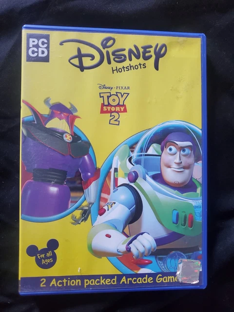 TOY STORY 2 PC GAME CD ROM DISNEY PIXAR HOTSHOTS ACTION ARCADE KIDS ...