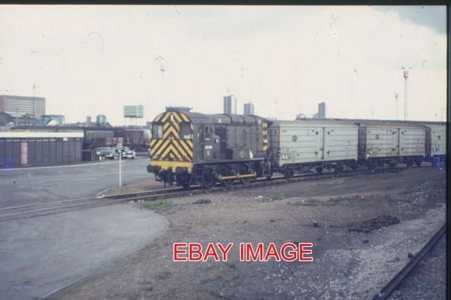 ORIGINAL 35MM SLIDE CLASS 08 SHUNTER NO 08409 AT STRATFORD 9/75 £3.50 ...