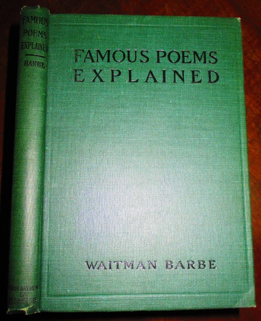 Famous Poems Explained FOR SALE PicClick famous-poems-explained-for-sale-picclick