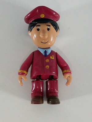 POSTMAN PAT GREENDALE Aj Bains Station Master 9cm Figure VGC £2.50 ...