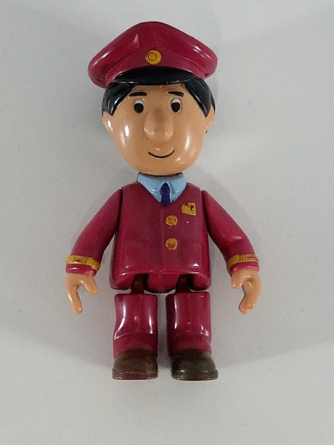 POSTMAN PAT GREENDALE Aj Bains Station Master 9cm Figure VGC £2.50 ...