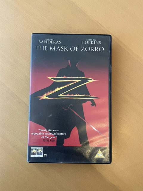 THE MASK OF Zorro VHS Big Box Ex Rental Blockbuster. Antonio Banderas £ ...
