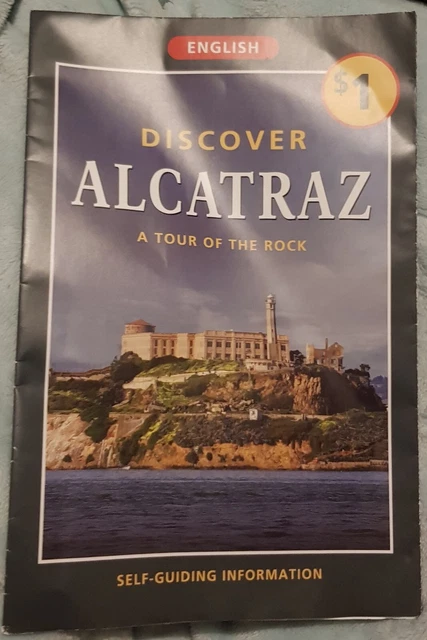 DISCOVER ALCATRAZ TOUR guide english from Alcatraz island usa £10.00 ...