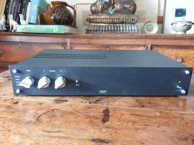 CROFT ACOUSTICS MICRO 25-R Valve Preamp with MM phono stage - RARE £950 ...