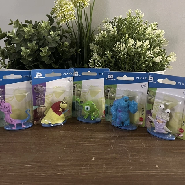 MATTEL MICRO COLLECTION Disney Pixar Monsters, Inc. - Lot de 5 neufs et ...