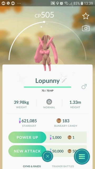 POKÉMON TRADE GO brillant Lopunny (Bunary Evolution) EUR 9,16 - PicClick FR