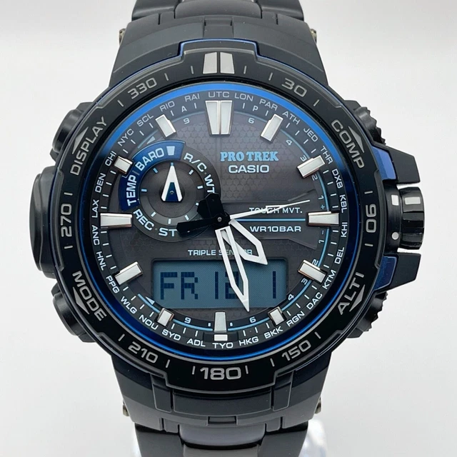 NEAR MINT CASIO PROTREK Combination triple sensor Ver.3 PRW-6000YT-1BJF ...