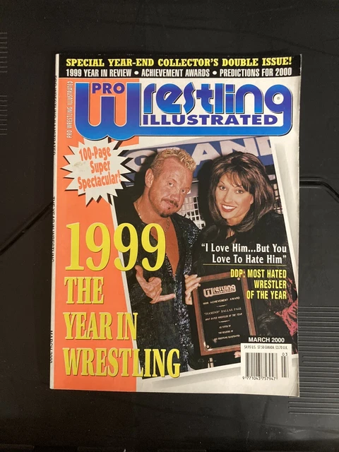**RARE* PWI PRO Wrestling Illustrated Magazine MARCH 2000 DDP WCW WWF ...