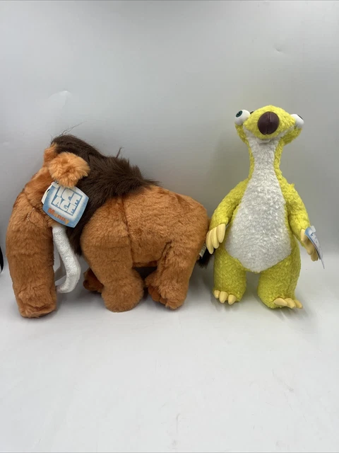ICE AGE SID The Sloth and manny teddy’s £20.00 - PicClick UK