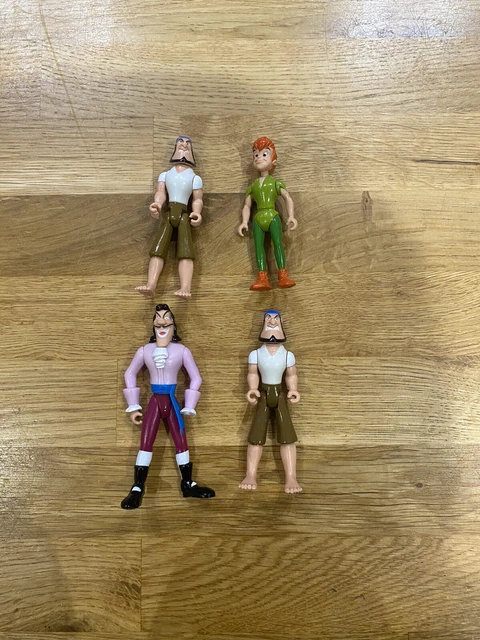 DISNEY FAMOSA PETER Pan Figure Bundle with Pirates £10.00 - PicClick UK