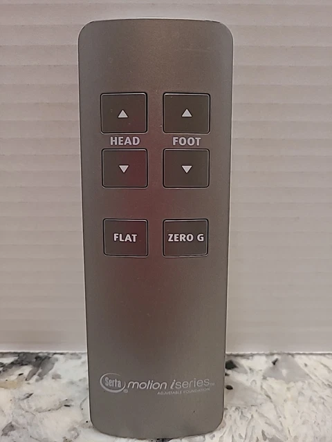 SERTA MOTION ESSENTIALS RF258G Adjustable Bed Replacement Remote JLDK ...