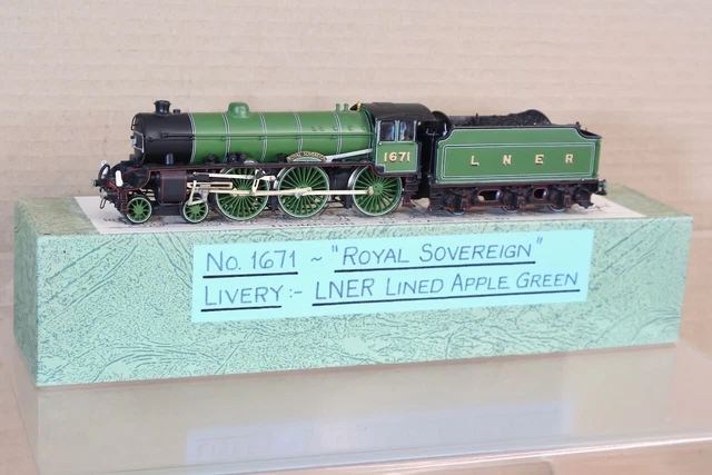 NU-CAST KIT COSTRUITO Lner 2-6-0 Classe B2 Locomotiva 1671 Reale ...