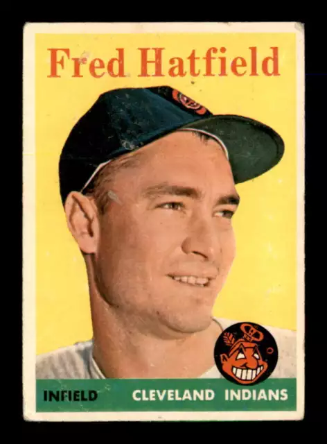 1958 Topps 339 Fred Hatfield Vgvgex X2881573 Eur 302 Picclick Fr