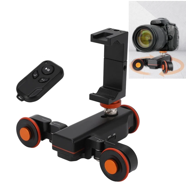 FOTOCAMERA DOLLY ELETTRICA motorizzata binario elettrico slider auto 3 ...