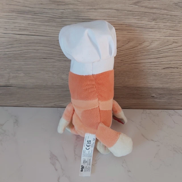 BLUEY COOK PLUSH Bingo Chef Plush Cuddly Toy Moose Toys £8.11 - PicClick UK