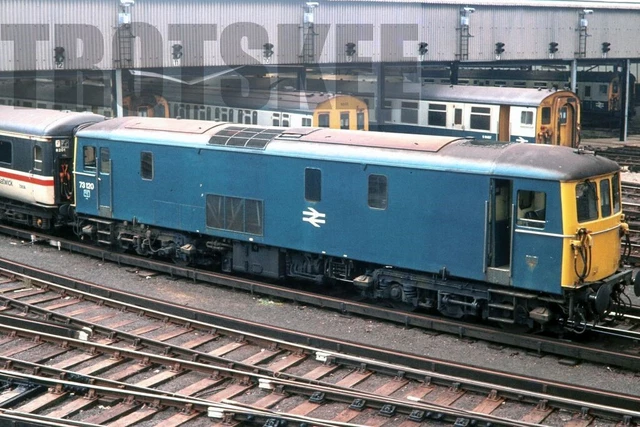 35MM SLIDE BR British Rail Electric Loco Class 73 73120 Stewarts Lane ...
