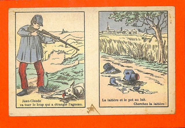 AVALLON (89) CPA " Biscuits Felix De Razout " Devinettes Riddles EUR 11 ...