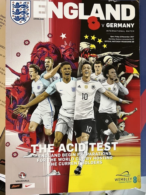 JOB LOT OF England Football programmes 2007-2018 Wembley £10.77 ...