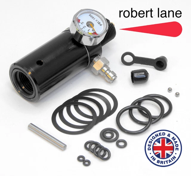 KRAL AIR RIFLE Bottle Regulators 'MK11 Lane Lancet's' CNC Manufatured ...