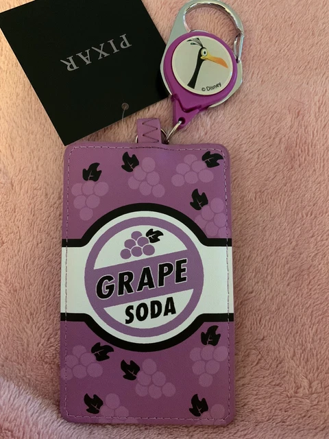 DISNEY PIXAR UP Grape Soda Retractable ID Cardholder New $30.60 - PicClick