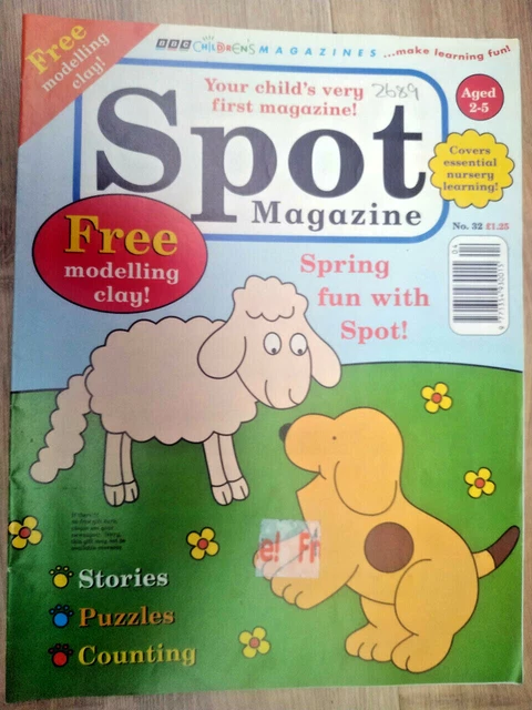 RARE VINTAGE BBC Childrens SPOT Magazine Comic #32 1997 VGC Spot The ... RARE VINTAGE BBC Childrens SPOT Magazine Comic #32 1997 VGC Spot The ...