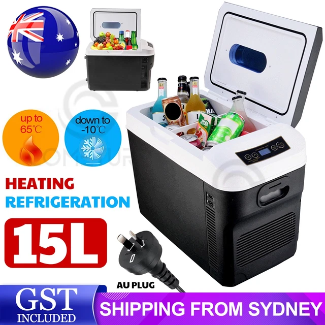 15L 12V/24/240V CENTRE Console Fridge Freezer Portable Travel Camping ...