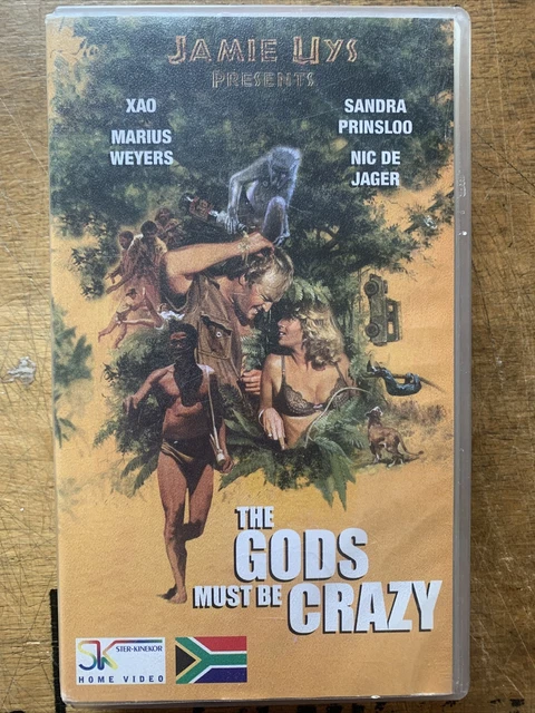 THE GODS MUST Be Crazy - vhs video tape - Cult Classic £7.00 - PicClick UK
