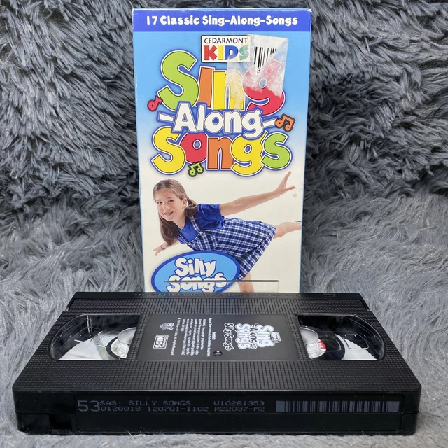 CEDARMONT KIDS SING Along Silly Songs VHS 1995 Video Tape Christian ...