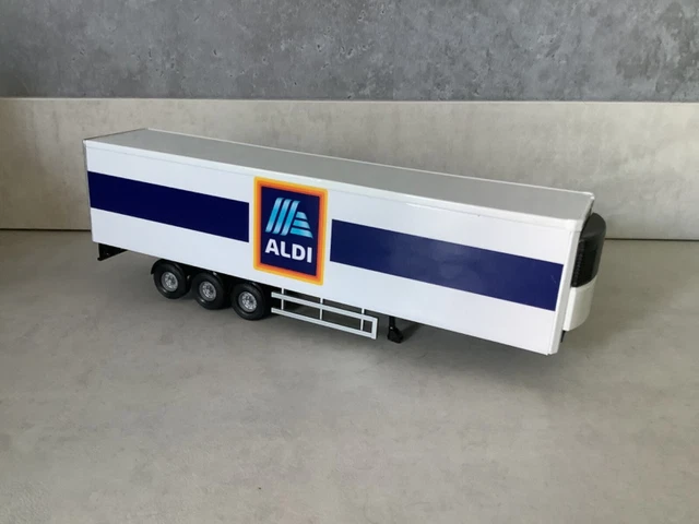 CORGI MODEL TRUCK 1:50 scale - CODE 3 ALDI FRIDGE TRAILER £19.99 ...