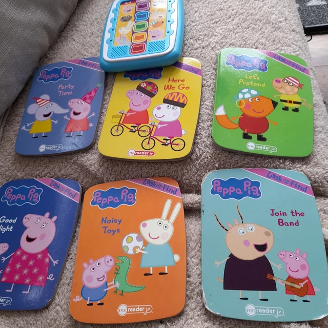 PEPPA PIG: ME Reader Jr Electronic Look And Find Reader And 6-Book s £3 ...