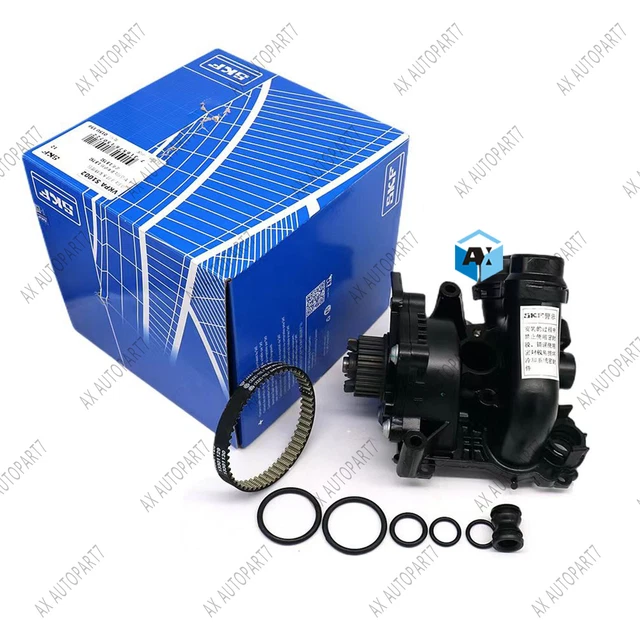 SKF METAL WATER Pump Thermostat Assembly For VW Passat GTI Tiguan Jetta ...