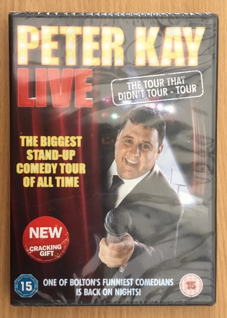 🌟PETER KAY🌟THE TOUR That Didn’t Tour🌟Live🌟Comedy Dvd🌟Sealed🌟Uk🇬🇧Seller🌟 ...