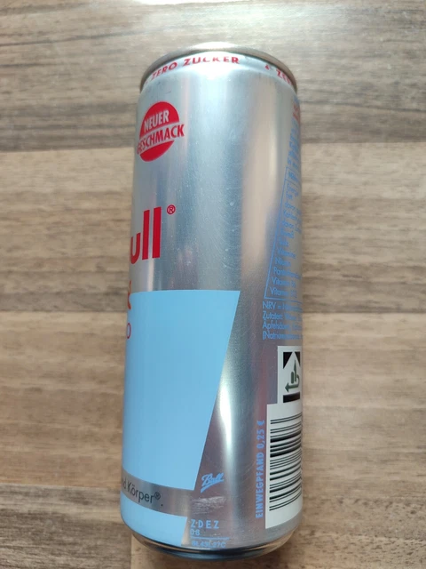 1 DOSE RED Bull Zero 🇩🇪 Full Voll 250ml Can Deutschland ZDEZ 08 Energy ...