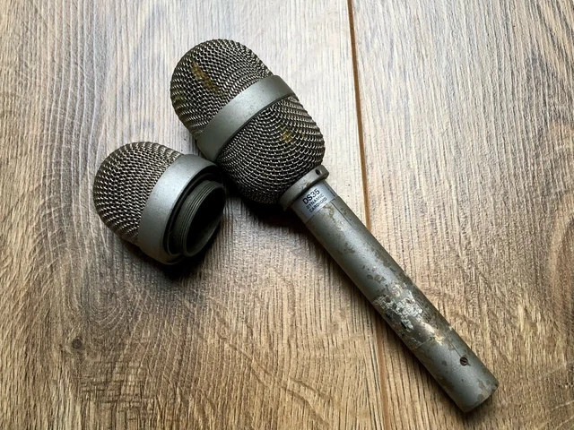 VINTAGE ELECTRO-VOICE DS35 Dynamic Cardiode Microphone - DEFECT - PARTS ...