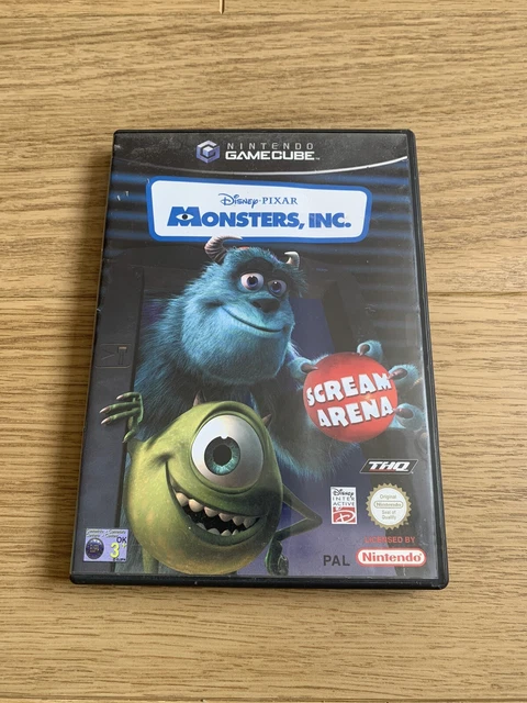 DISNEY PIXAR MONSTERS Inc Scream Arena Nintendo Gamecube Game £7.95 ...