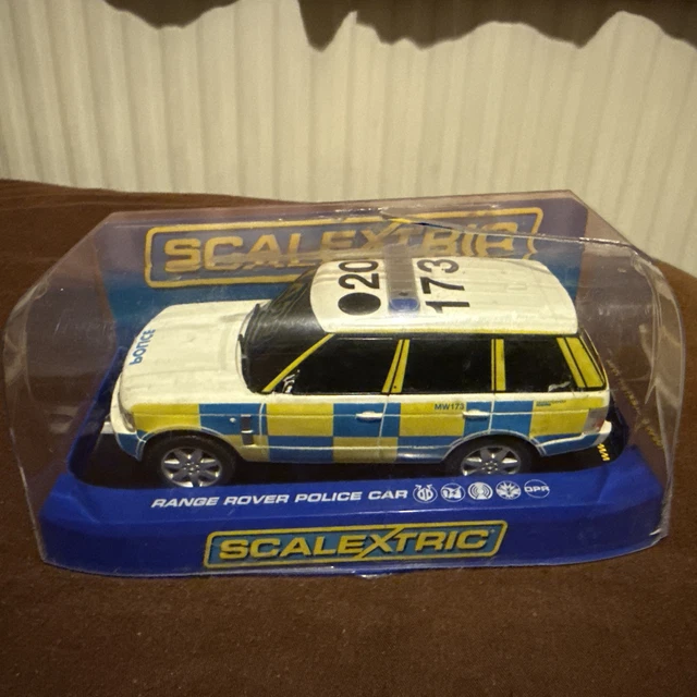 SCALEXTRIC C2808 RANGE Rover "Police Car" In Damaged Box In Used ...