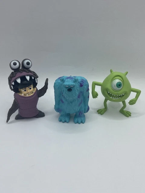 DISNEY PIXAR MONSTERS Inc. Mike Wazowski Boo Sully Mini Figure Cake ...