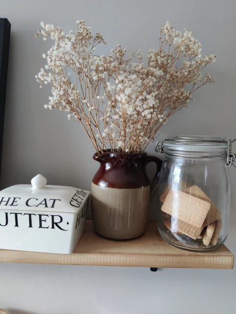 PEARSONS OF CHESTERFIELD stoneware jug Brown Pottery Vase Utensils MCM ...